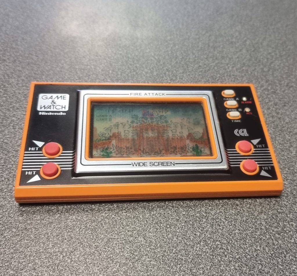 Nintendo Game & Watch : Fire Attack (1982) – Widescreen Series – The ...