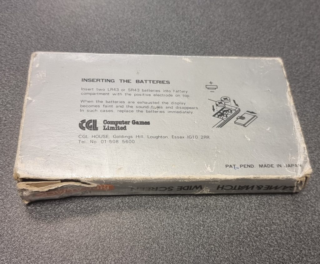 Nintendo Game & Watch : Fire Attack (1982) – Widescreen Series – The ...