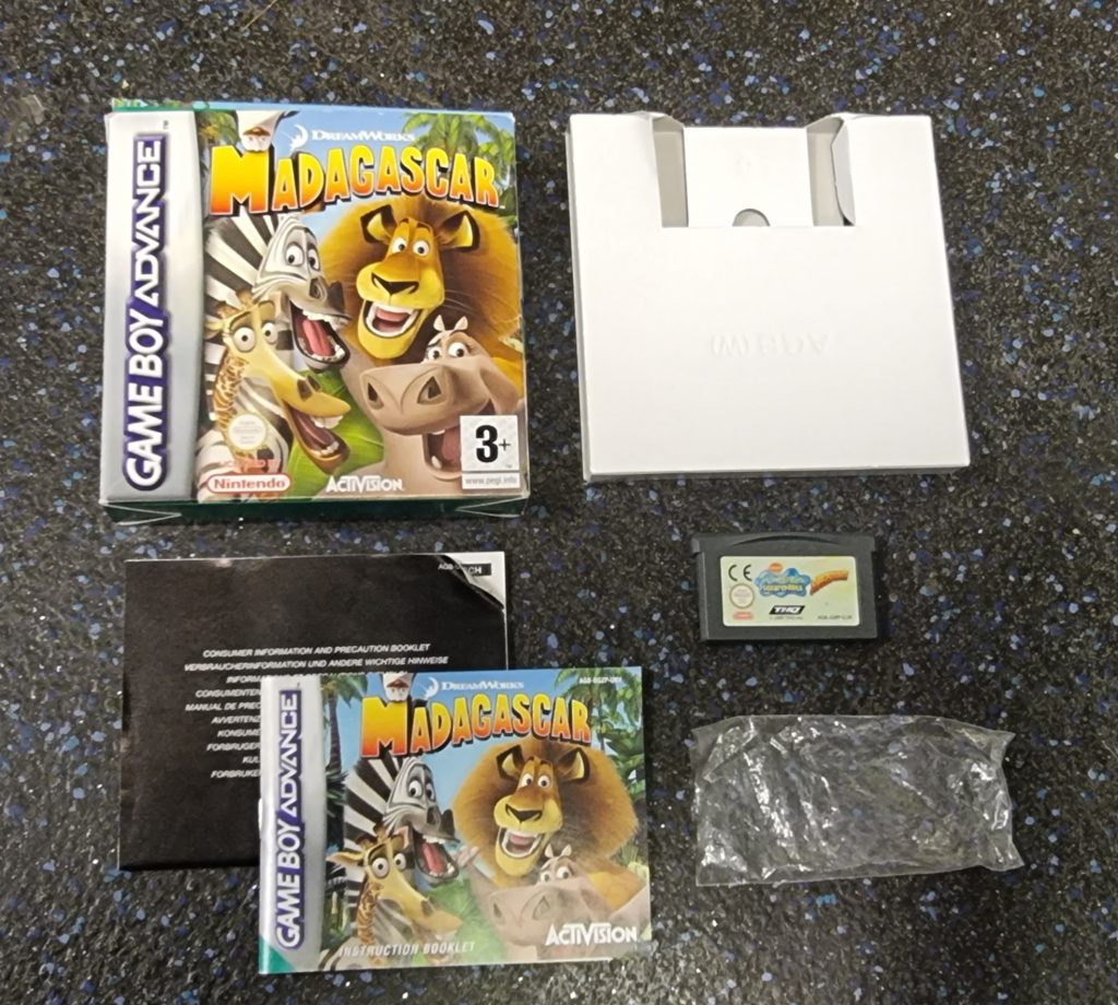 Gameboy Advance – Madagascar – The Game Cave Telford