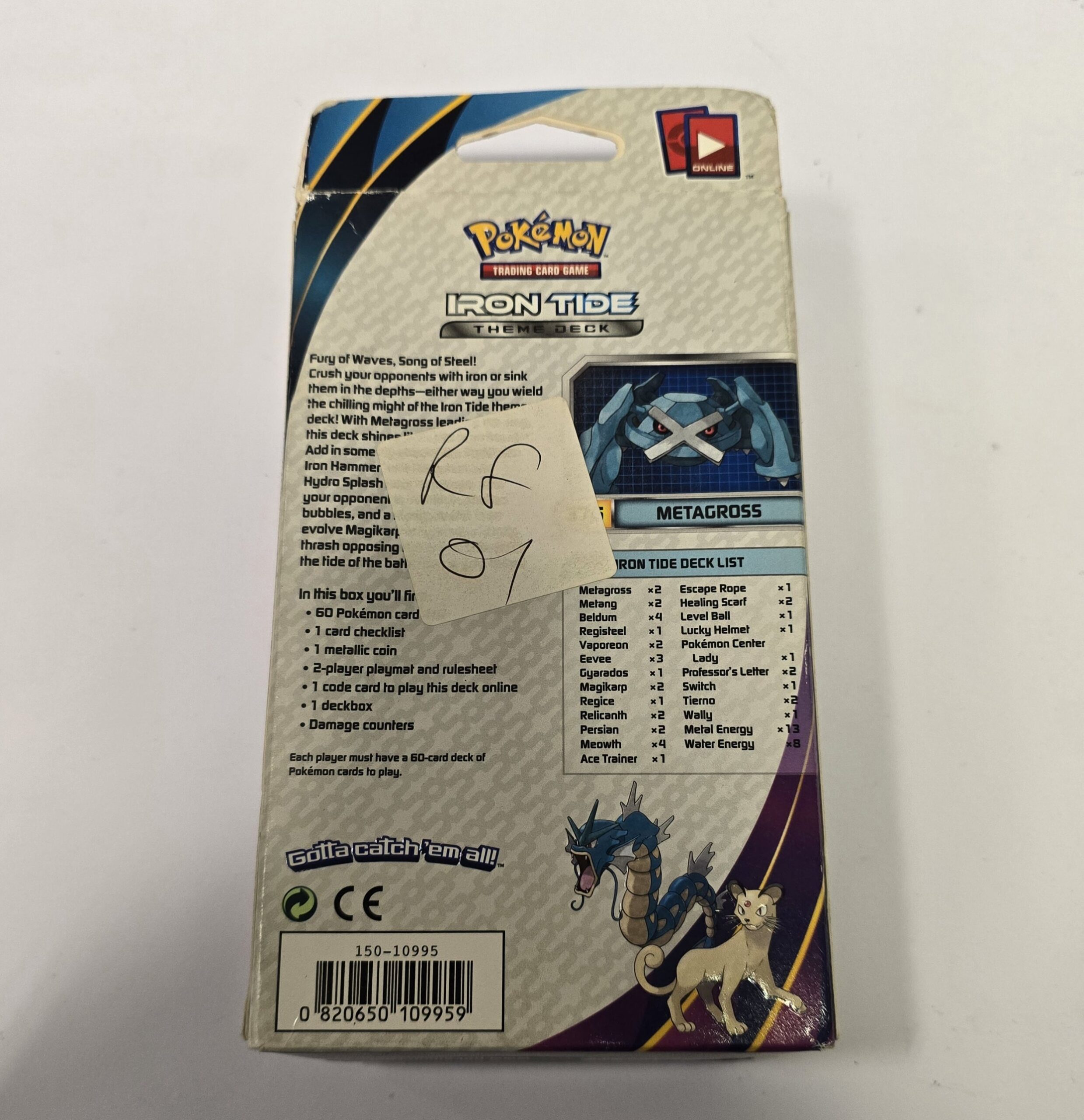 Pokemon 2015 Ancient Origins Iron Tide Theme Deck (Creased Box) – The ...